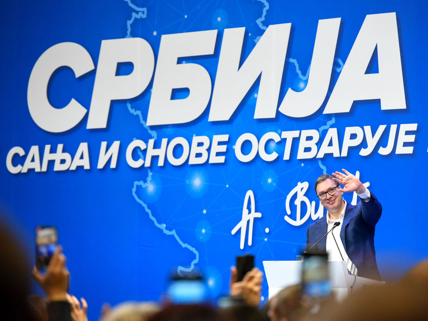 Aleksandar Vučić: Ako hoće izbore, dobiće ih - Turneja "Srbija sanja i ...