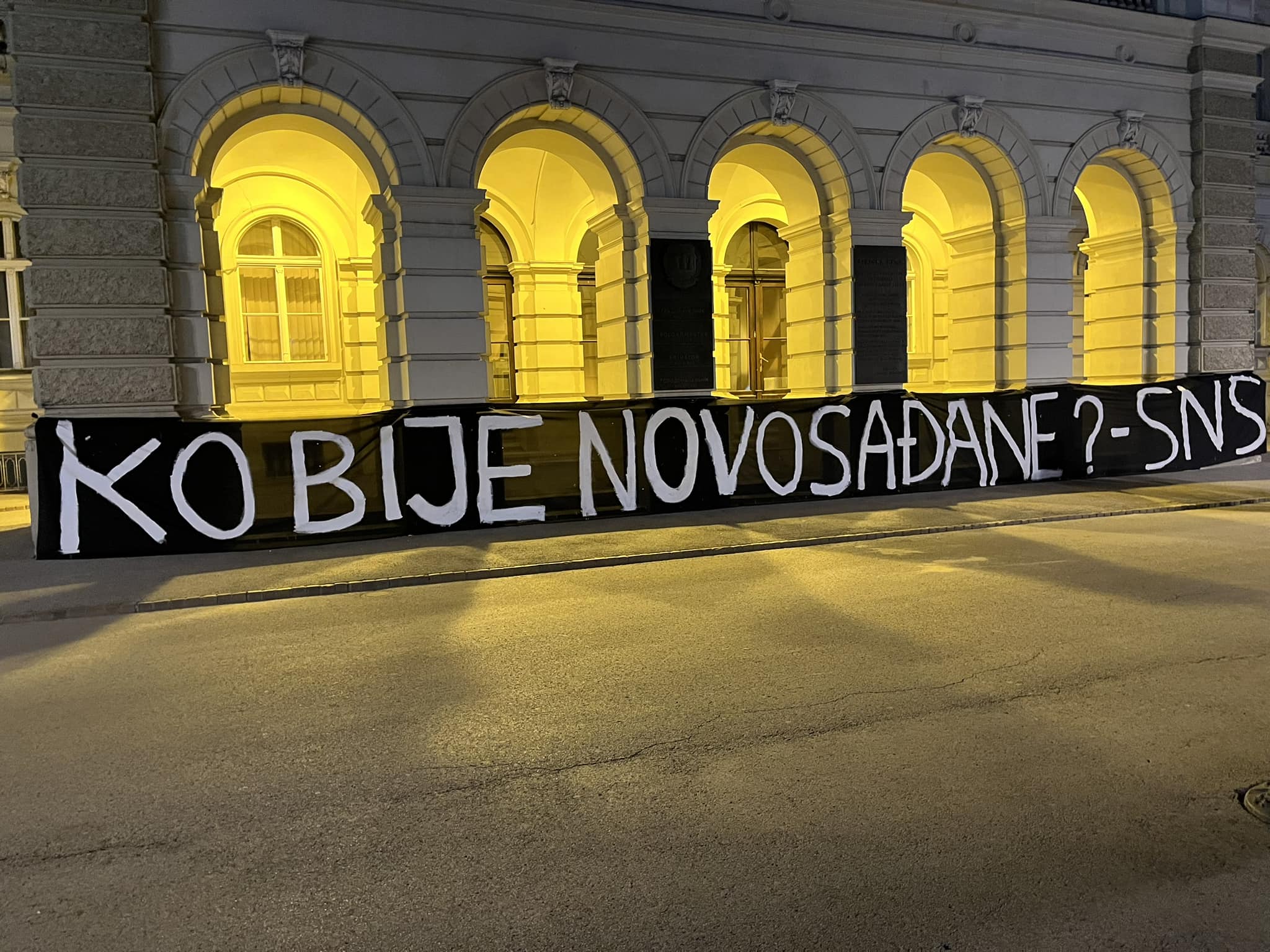 Novi Sad: Posle napada nova akcija članova Zajedno - Politika - Nedeljnik Vreme