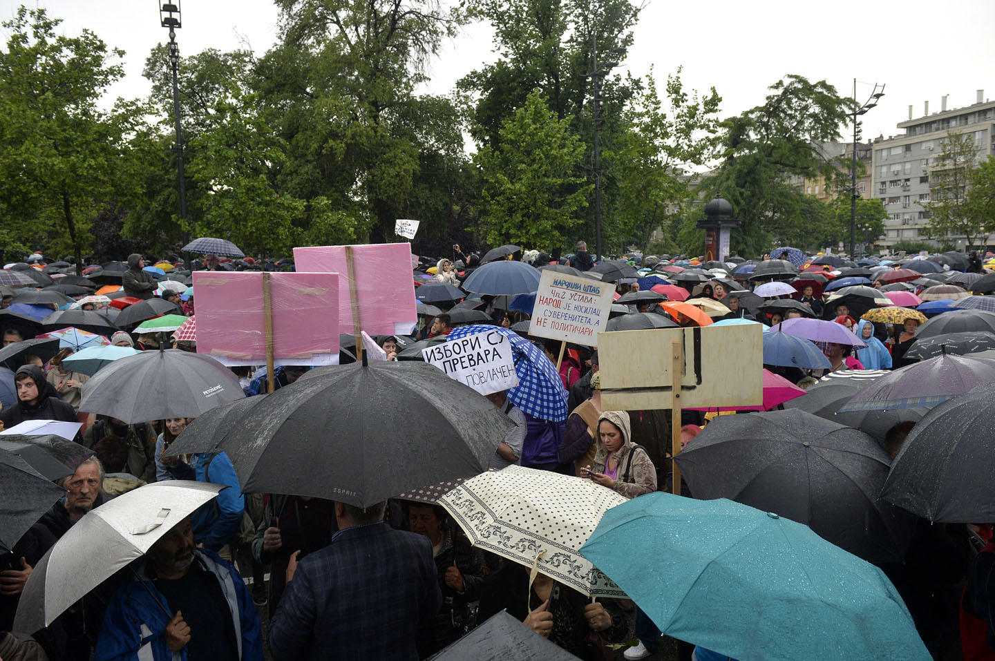 "Srbija protiv nasilja": Zvanično završen četvrti protest, građani ...