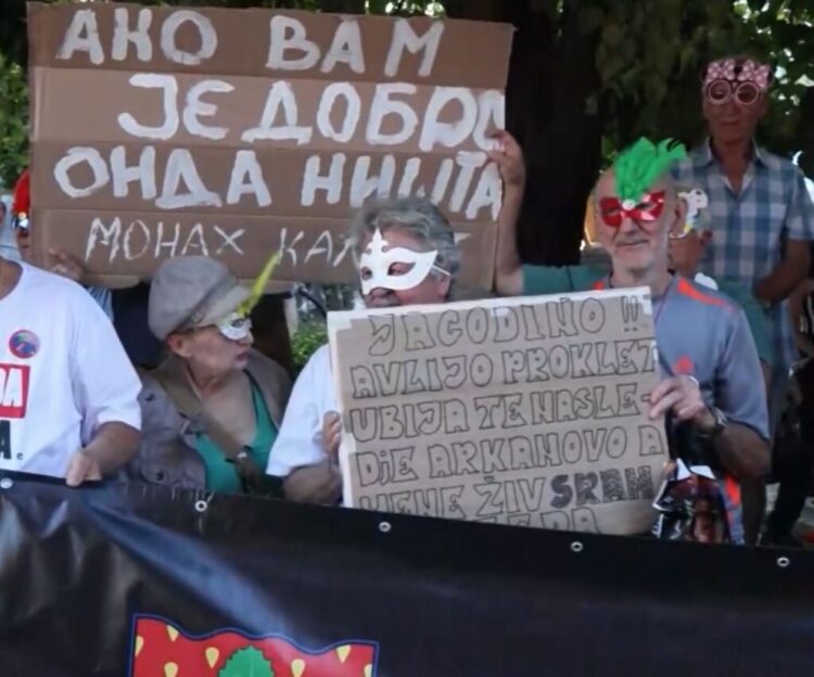 Protesti u Bogatiću, Šapcu, Kragujevcu, Novom Sadu, Nišu, Jagodini ...